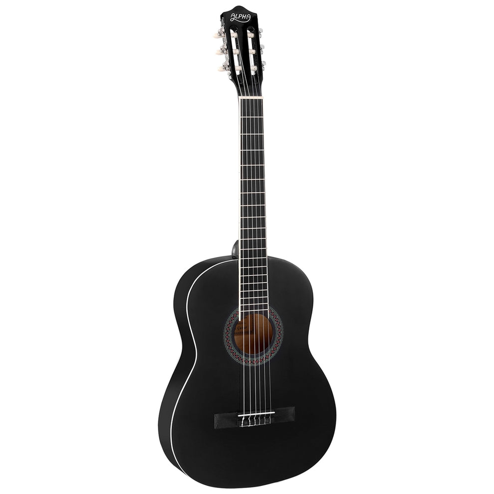 Alpha 39 Inch Classical Guitar Wooden Body Nylon String Beginner Gift ...